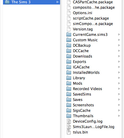 Mod The Sims - Sims 3 on mac, custom content will not show up.