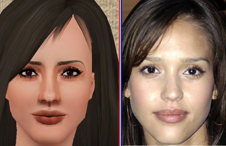 Mod The Sims - Jessica Alba - UPDATE