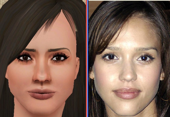Mod The Sims - Jessica Alba - UPDATE