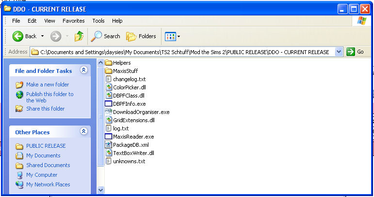 Mod The Sims - Delphy's Download Organiser - v1.2.6365 updated 6th June ...