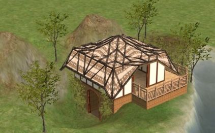 Mod The Sims - By MikeInside -- Curved Roof Tutorial