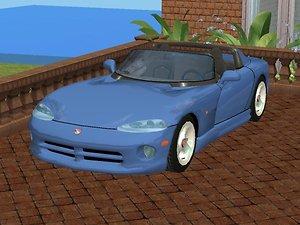 Mod The Sims - 4 Recolors of the Dodge Viper RT