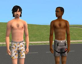Mod The Sims - Joe Boxer Boxers Set