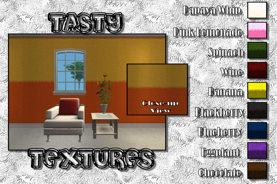 Mod The Sims - "Tasty Textures" by the People