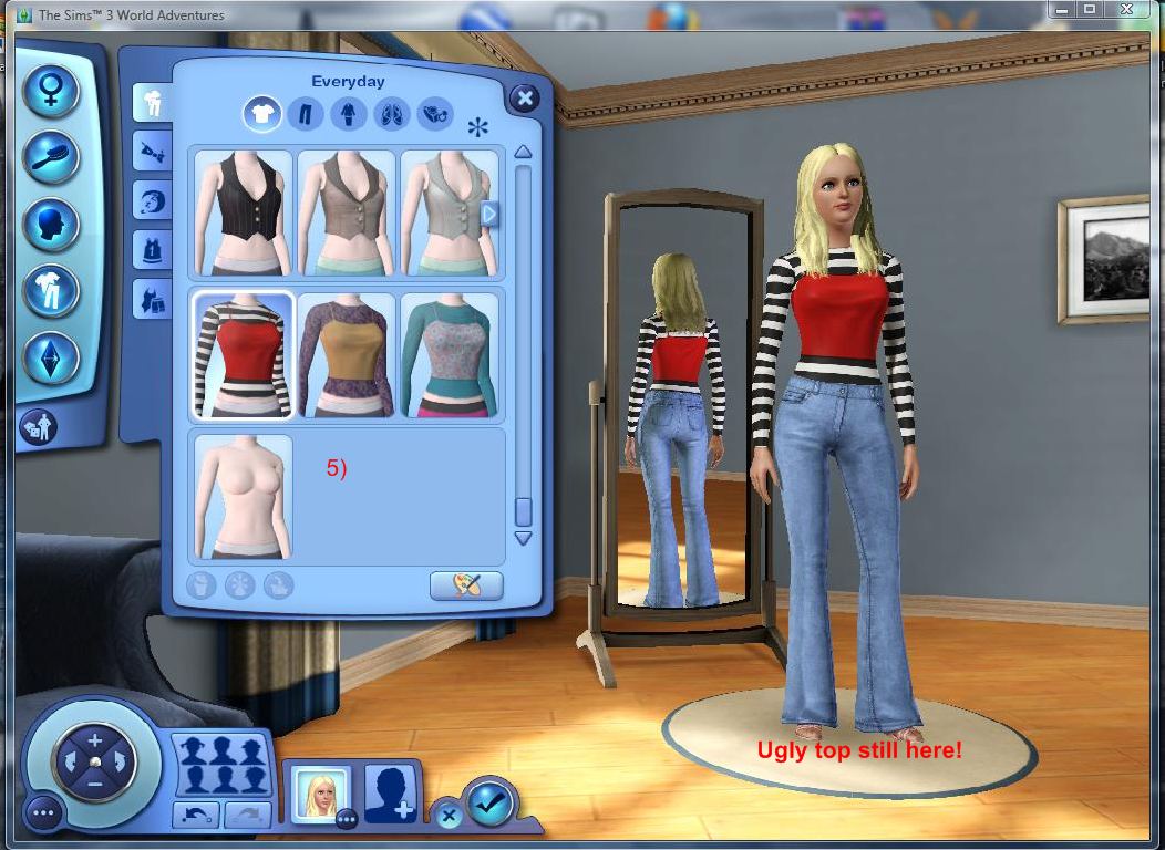 Mod The Sims - Recatagorizing clothing
