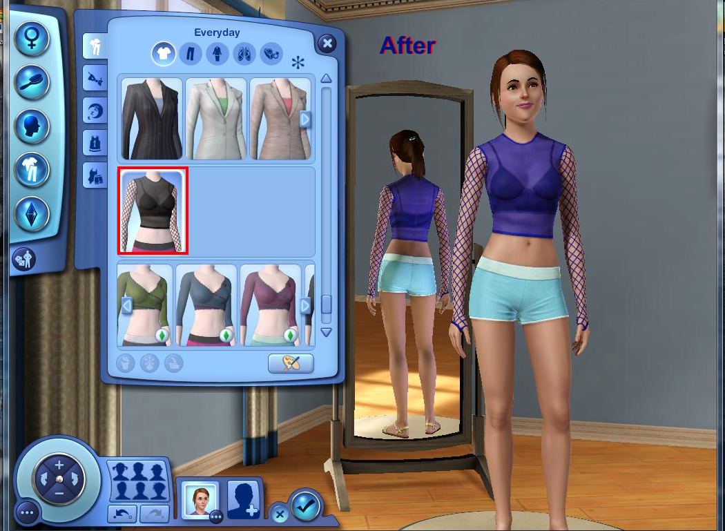 Mod The Sims - Recatagorizing clothing
