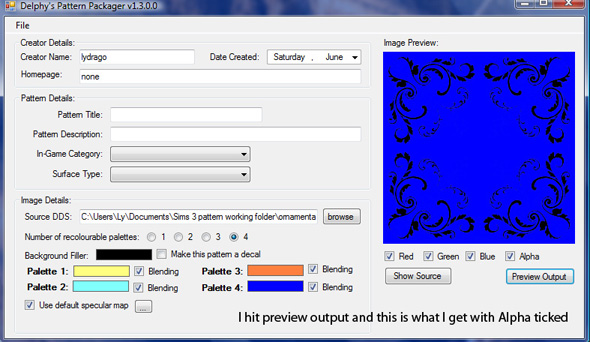 Mod The Sims - Creating Sims 3 Custom Patterns: Tutorial Q&A Thread