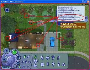 Mod The Sims - Garden Helpers #1 - Show Contents Of All Compost Bins