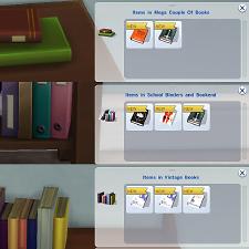 Mod The Sims - Readable Books