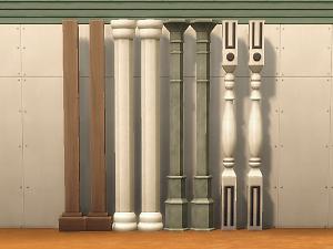 Mod The Sims - Four Decorative Columns
