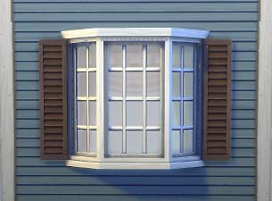 Mod The Sims - Two-tile Basic Bay Window