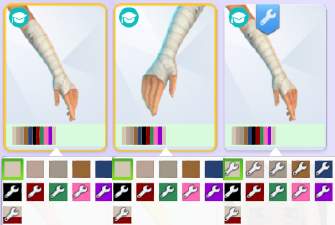 Mod The Sims - Bandage Gloves 4 All! (Requires DU)