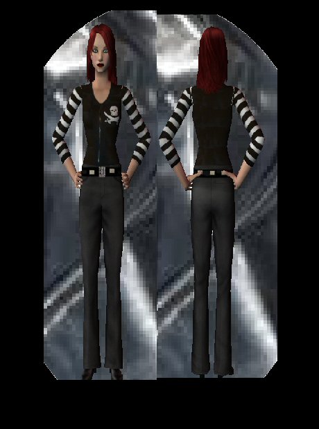 Mod The Sims - Punk Outfits