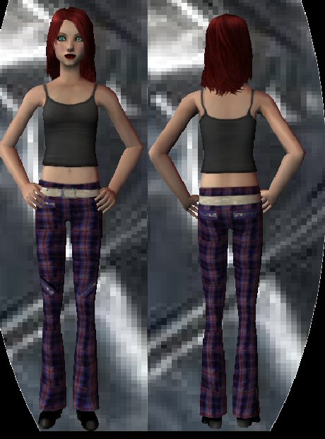 Mod The Sims - Punk Outfits