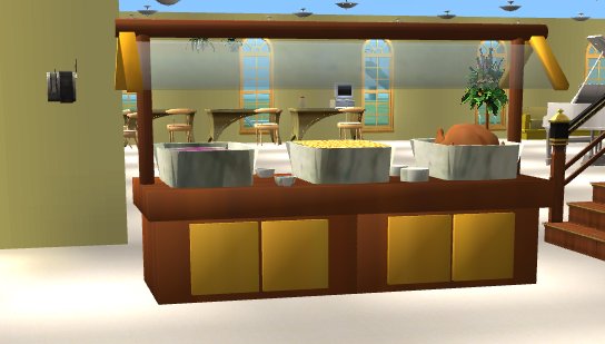Mod The Sims - Need help with a project - Buffet Table