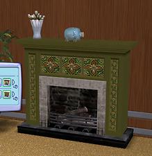 Mod The Sims - Early American "Colonial Style" Fireplaces *new mesh ...