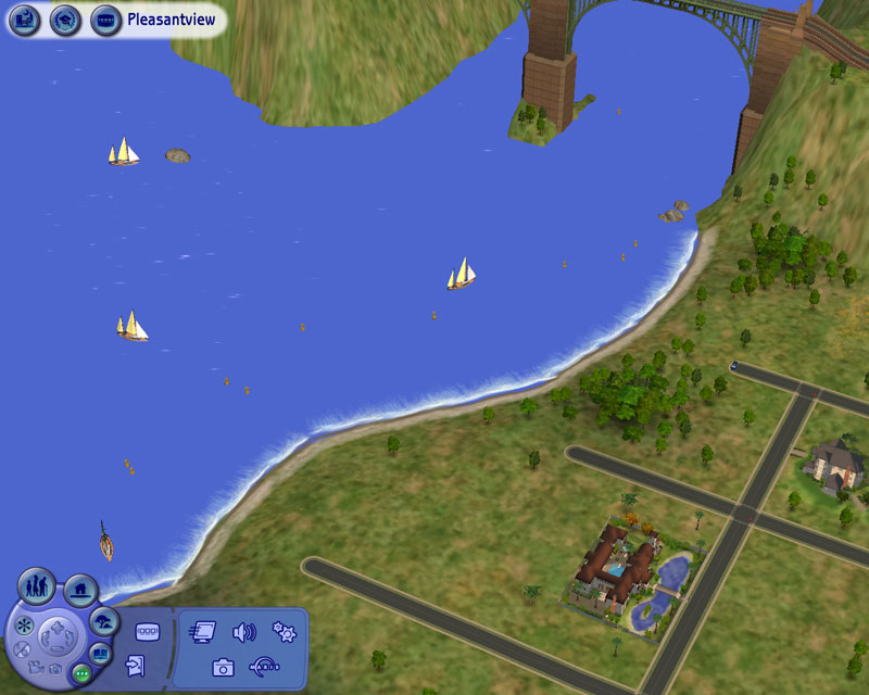 Mod The Sims - Solid Blue Water??