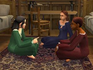 Mod The Sims - Medieval Sleep Chemise