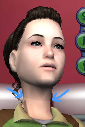 Mod The Sims - Neck seam