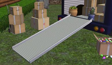 Mod The Sims - Moving Day Pt 2 ~ Moving Van & Ramp