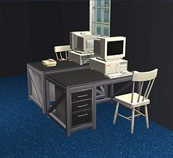 Mod The Sims - Mirrored Desks
