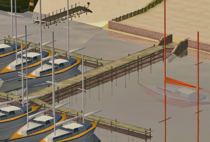 Mod The Sims - Hood deco boats behaving like submarines