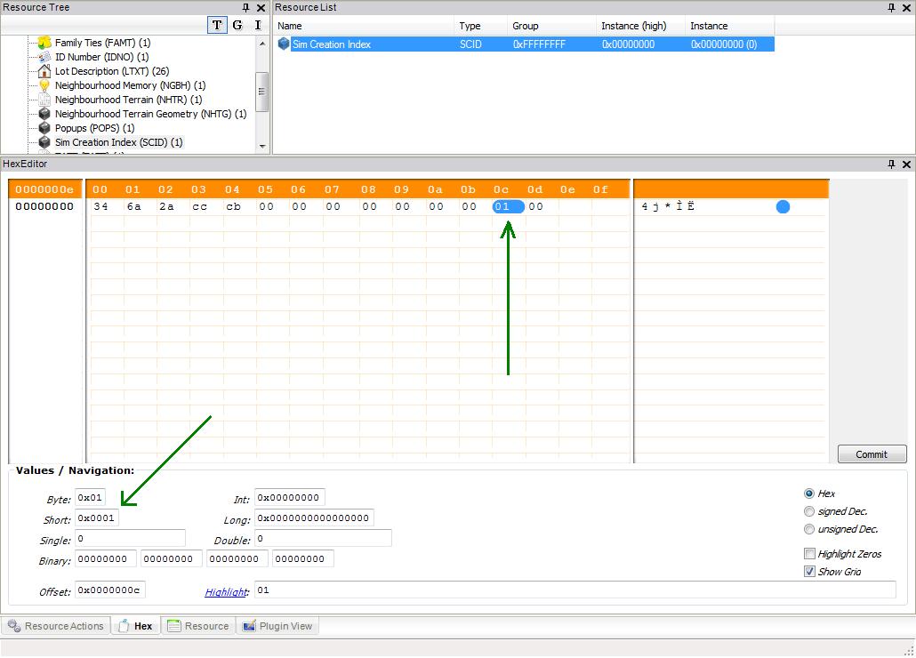 Mod The Sims - Simsurgery in SimPE and archetype destiny