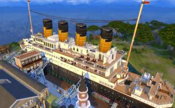 Mod The Sims - RMS Titanic - TS4 - NO CC - Simooligan