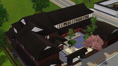 Mod The Sims - Japanese style house #19