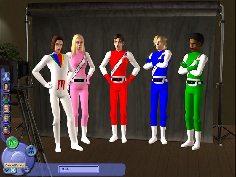 Mod The Sims - PR/Sentai Skins