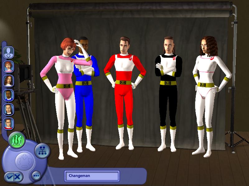 Mod The Sims - PR/Sentai Skins