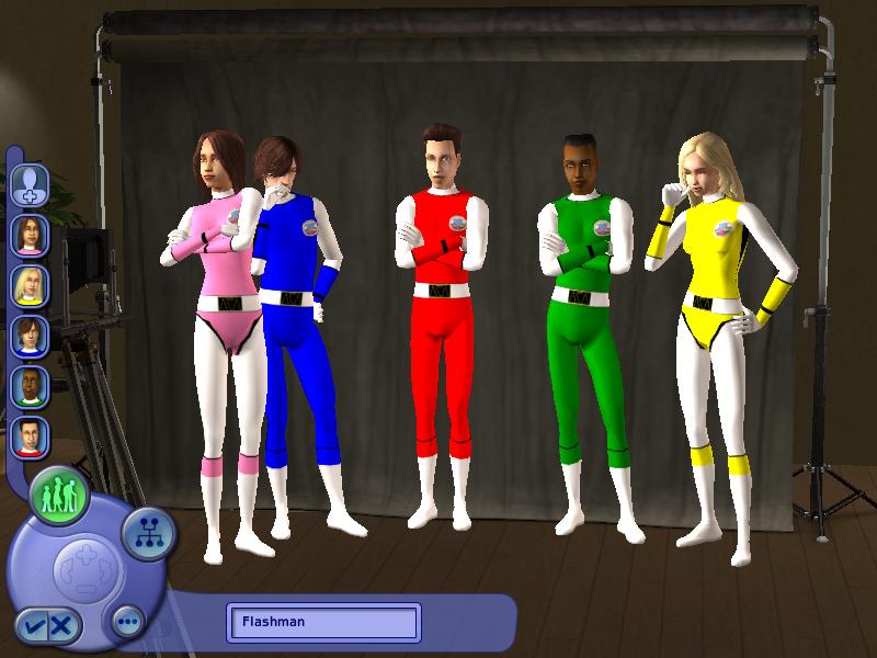 Mod The Sims - PR/Sentai Skins