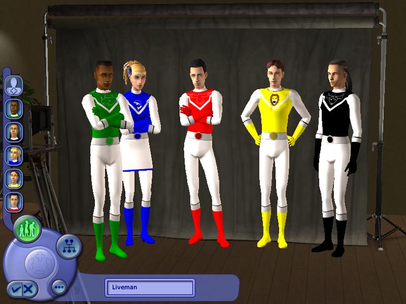Mod The Sims - PR/Sentai Skins