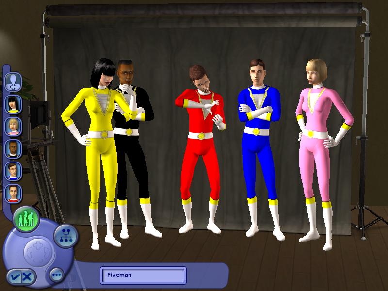 Mod The Sims - PR/Sentai Skins