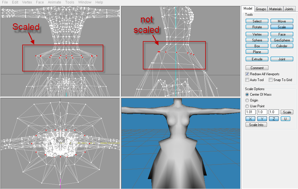 Mod The Sims - How to scale exactly in Milkshape 3D?