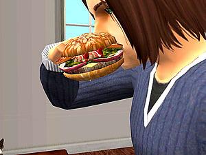 Mod The Sims - BLT Burger for Lunch/Dinner