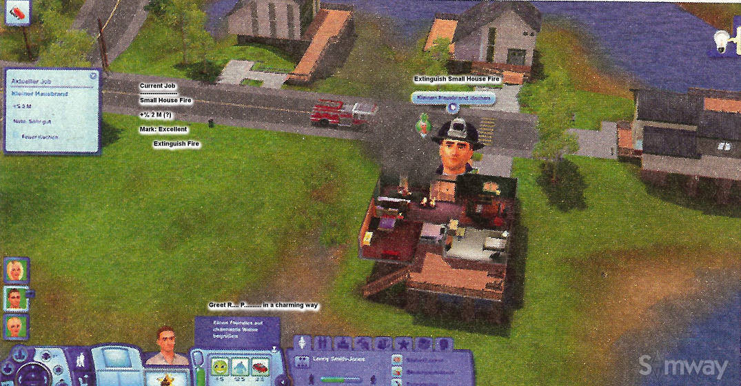 Mod The Sims - 4 new fire fighter images