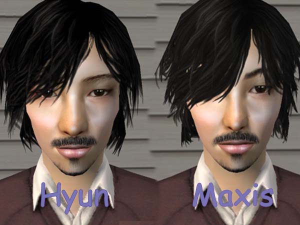 Mod The Sims - Hyun-Asian male sim