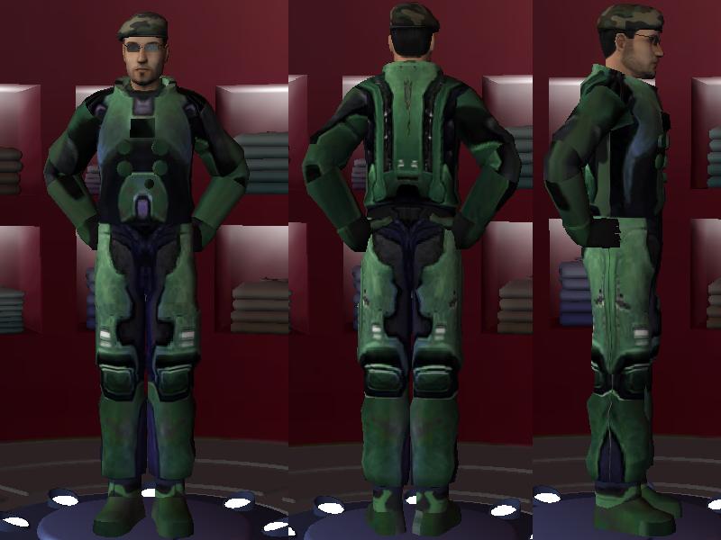 Mod The Sims - Halo Master Chief - No Helmet