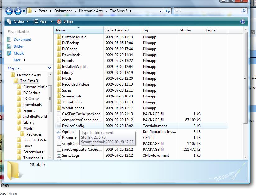 Mod The Sims - Problem with downloading/folder