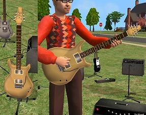 Mod The Sims - Various Guitar/Bass Recolours (PRS/Fenders)