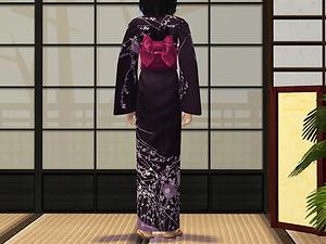 Mod The Sims - Kimonos [Fan Pattern Kimono Recolor]
