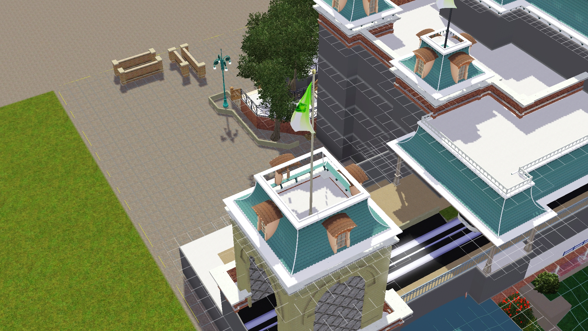 Mod The Sims - 1-tile wall-height castable filler object?