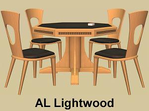 Mod The Sims - Card Table and Chair Recolours