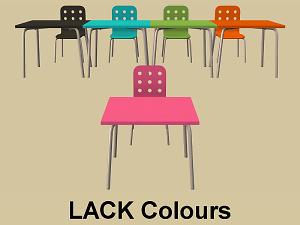 Mod The Sims - JULES One Tile Desk Recolours