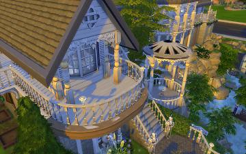 Mod The Sims - Rivendell, elven outpost (no CC)