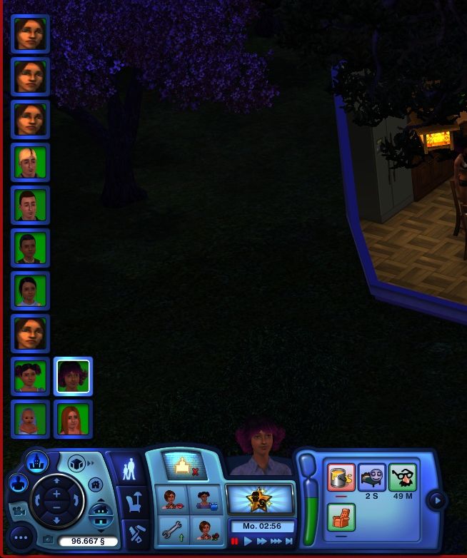 Mod The Sims - 8+ sim interface