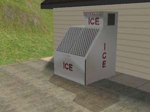 Mod The Sims - Ice Machine - One of the older ice freezers for motels.
