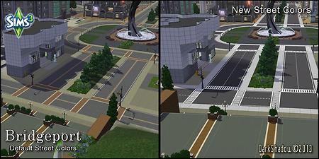 Mod The Sims - American Style Street Default Replacement [Update-13/12 ...