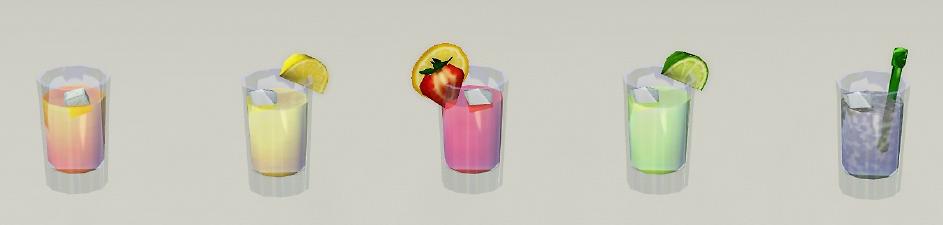 Mod The Sims - Juices from The Sims 4 (Custom Beverages)